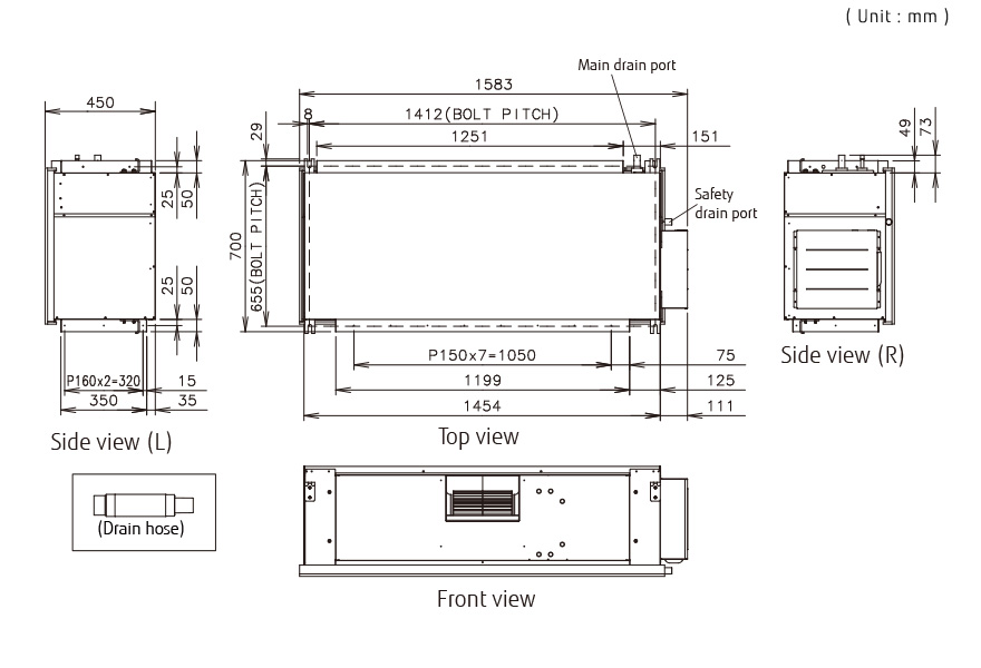 ARXH096GTAH | PRODUCTS | Ventilation | Outdoor Air Unit | GENERAL Europe