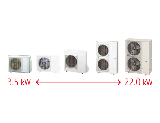 For Single split outdoor unit | PRODUCTS | Ventilation | DX Kit for Air ...