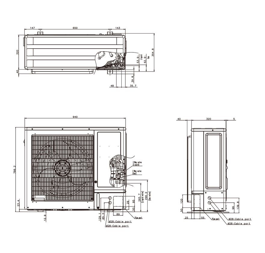 AOHG36KBTB | PRODUCTS | Multi-split Systems | R32 Simultaneous Multi ...